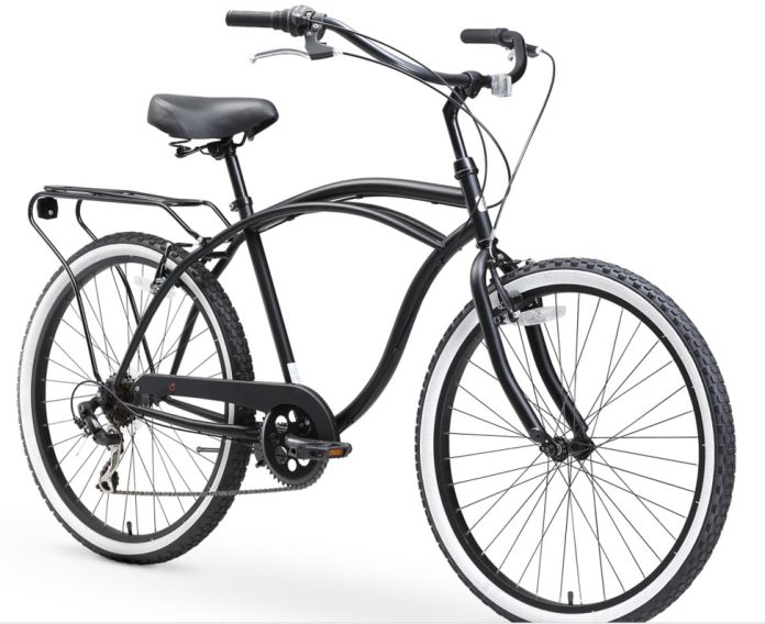 Sixthreezero Around The Block Men's Single-Speed Beach Cruiser Bicycle ...